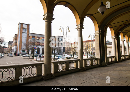 Historic centre of Novara Italy Stock Photo - Alamy