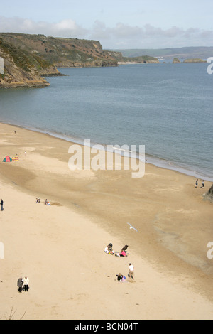 tenby east beach Stock Photo - Alamy