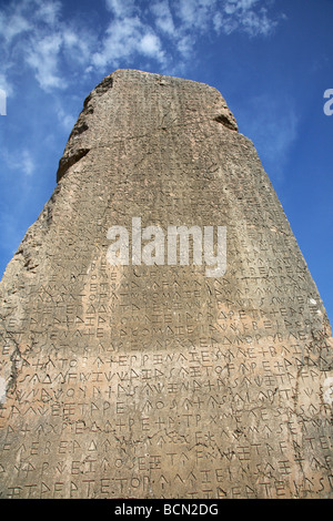 Xanthos. Turkey. The inscribed Lycian pillar monument which dates from ...