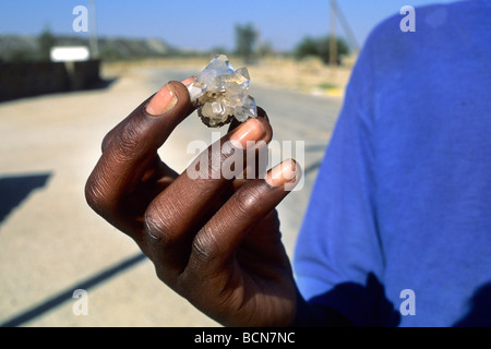namibia Semi precious stone Uis Stock Photo - Alamy