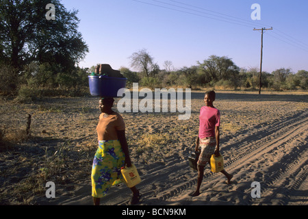 botswana daily life in shakawe Stock Photo - Alamy