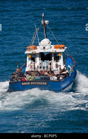 Dale Princess Boat Skomer Island Stock Photo - Alamy