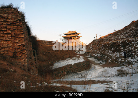 Yanmen Pass, Hengshan Mountain range, Dai County, Shanxi Province ...