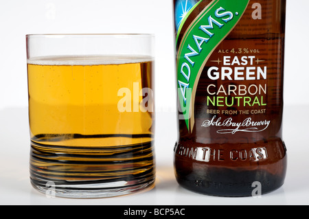 Adnams carbon neutral beer Stock Photo - Alamy