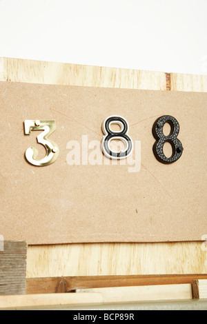 Street sign number 88 on a white wall Stock Photo - Alamy