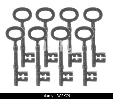 A collection of old fashioned keys Stock Photo - Alamy