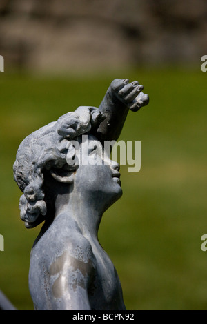 Looking Up At The Head Of A Bronze Statue Of A First World War ...