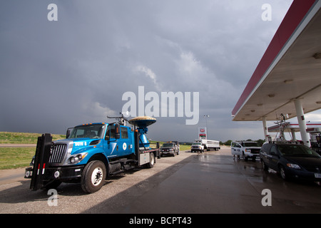 The Doppler on Wheels trucks DOW 6 and DOW 7. Shot during Project ...