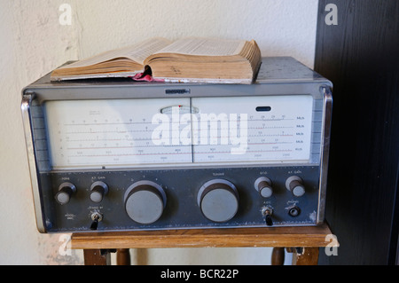 Old military radio station Stock Photo - Alamy