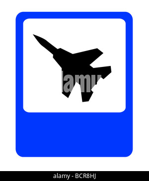 Danger Aircraft Armed warning sign RAF Tornado GR4 fighter bombers ...