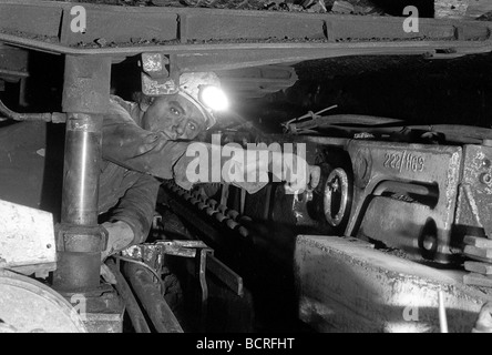 Granville Colliery miner working on the coal seam in the 1970s PICTURE ...