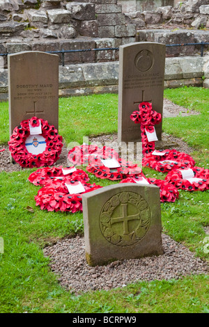 Grave of Douglas Haig at Dryburgh Abbey Stock Photo - Alamy