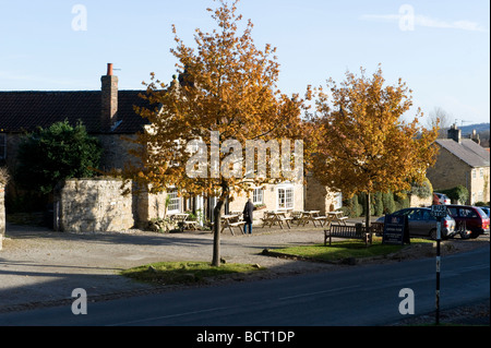 Coxwold village North York Moors Yorkshire FOR EDITORIAL USE ONLY Stock ...