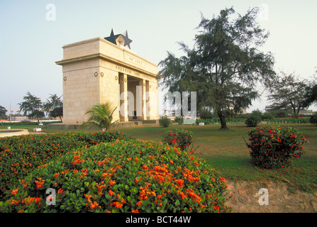 The Independence Arch of Independence Square of Accra in Ghana Stock ...