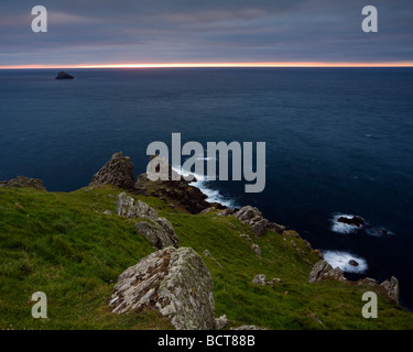 Pentire Point West, Cornwall, GB, United Kingdom, England, N 50 24' 25 ...