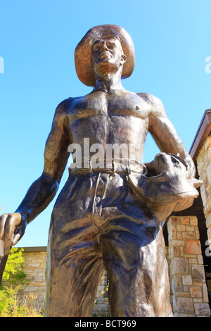 Civilian Conservation Corps Worker Statue Byrd Visitor Center Big ...