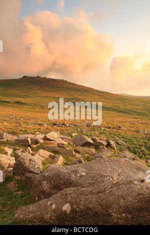 West Mill Tor, north Dartmoor winter moorland scenery, Dartmoor ...