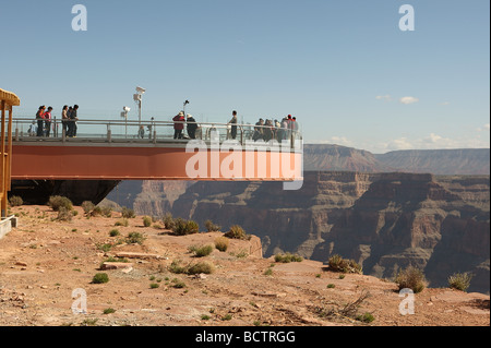 Skywalk West Rim Grand Canyon Arizona Stock Photo - Alamy