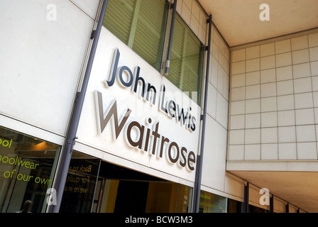 John Lewis Waitrose Logos Stock Photo - Alamy