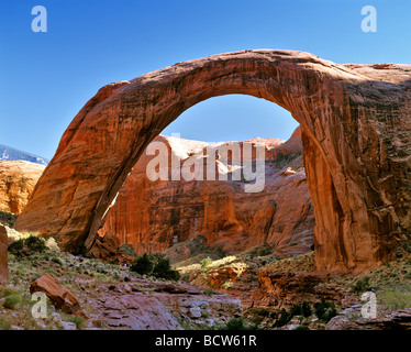 Rainbow Bridge natural arch, Rainbow Bridge National Monument ...