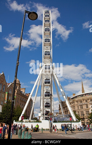 Sheffield city big wheel uk ferris wheels sightseeing city centre ...
