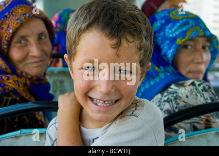 Turkmen Boy in Mary Turkmenistan Stock Photo - Alamy
