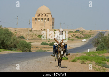 Turkmen Boy at the Ruins of Merv in Turkmenistan Stock Photo - Alamy