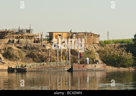 Nile barge, Egypt Stock Photo - Alamy