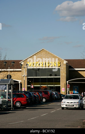 Morrisons supermarket in Thamesmead, southeast London, UK Stock Photo ...
