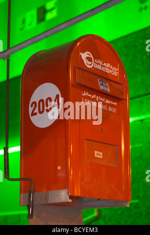 Emirates Post mailbox, Ras al Khaimah, UAE Stock Photo - Alamy