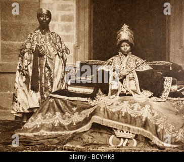 Zewditu (Zauditu) (1876-1930), Ethiopian Empress. Date: 1930 Stock ...