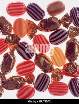A close up shot of boiled sweets Stock Photo - Alamy