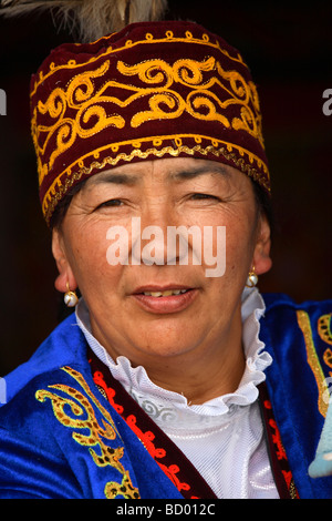 Mongolia, Mongol's face Stock Photo - Alamy