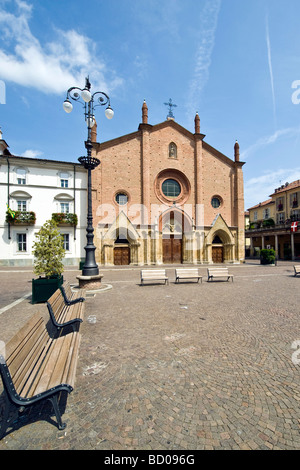 Italy Piedmont Asti - Church Collegiate of san Secondo Stock Photo - Alamy