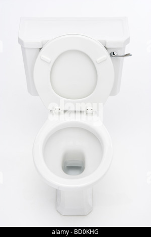 Overhead View Of Toilet Stock Photo - Alamy