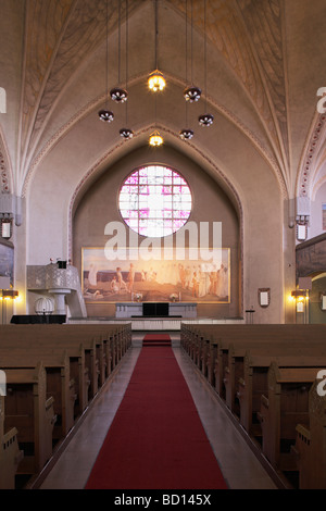 The interior of Tampere Cathedral, Finland Stock Photo - Alamy