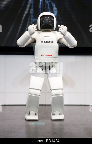 ASIMO humanoid robot created by Honda Stock Photo - Alamy