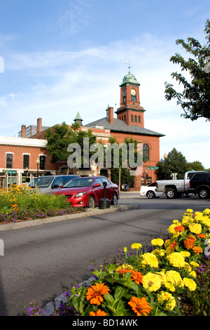 Downtown Claremont, New Hampshire in autumn Stock Photo - Alamy