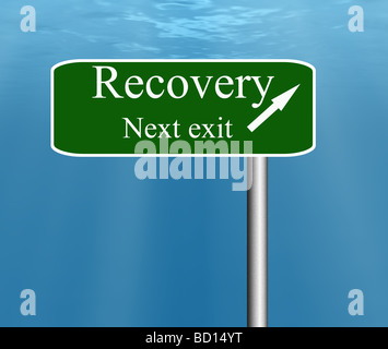 Success - next exit sign Stock Photo - Alamy
