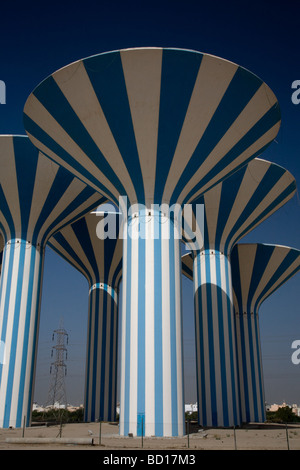 Kuwait - water tank Stock Photo - Alamy
