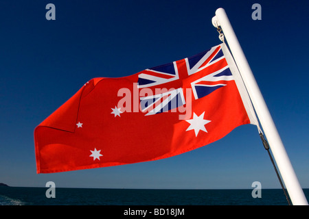 AUSTRALIAN FLAG THE RED ENSIGN Stock Photo - Alamy