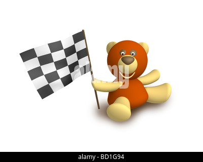 Checkered flag - F1 Grand Prix Stock Photo - Alamy