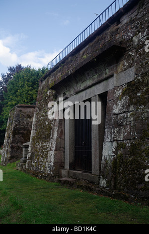 catacombs exeter devon england cemetery Stock Photo - Alamy
