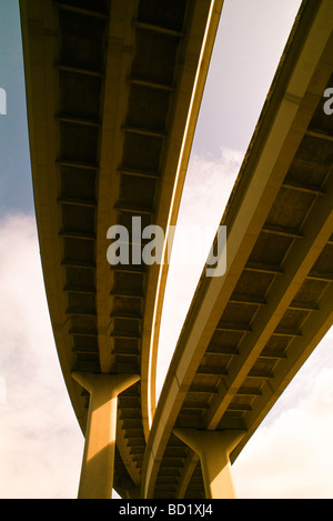 Freeway overpass, Portland OR Stock Photo - Alamy