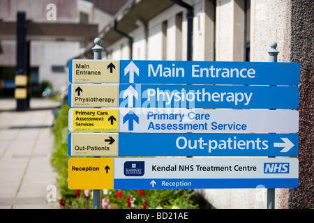 Westmorland General Hospital Kendal Cumbria Stock Photo - Alamy
