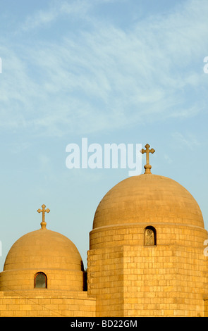 Domes, Upper St. George Church, Old Coptic Cairo, Masr al-Qadima, Cairo ...