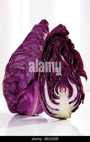 Red pointed cabbage Stock Photo - Alamy