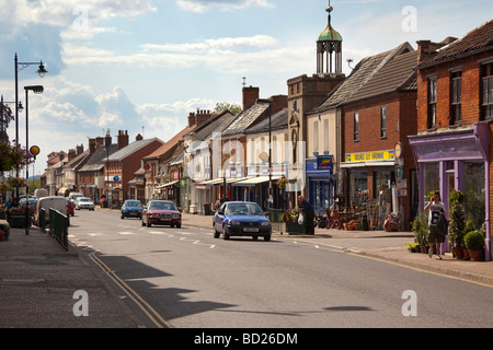 Cromer town centre shops Norfolk England UK GB EU Europe Stock Photo ...
