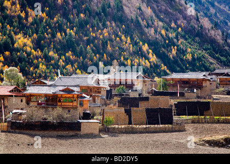 Tribe structure in Aba,Sichuan province,China Stock Photo - Alamy