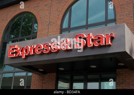 Express & Star newspaper office in Queen Street Wolverhampton West ...